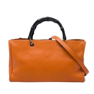 Gucci Pre-owned Bamboo Shopper - - Pre-owned - Damen - Orange - ONE SIZE