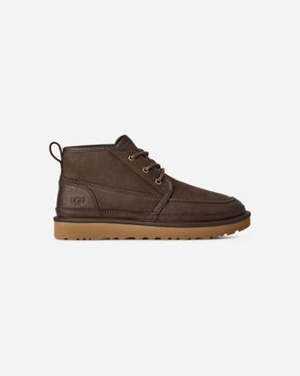 UGG Neumel Moc Boot aus Nubuk f&uuml;r Herren in Dusted Cocoa, Gr&ouml;&szlig;e Nubukleder