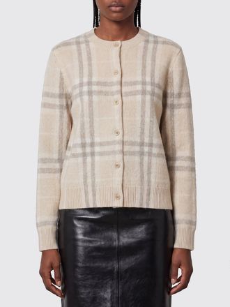 Burberry Rundhals-Cardigan von aus reinem Kaschmir mit Vintage-Check-Muster