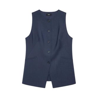 HUGO BOSS Damen, Jacken, Blau, SGr&ouml;&szlig;e