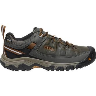 Keen Herren Multifunktionsschuhe Herren Wanderschuhe Targhee III WP Black Olive/Golden Brown