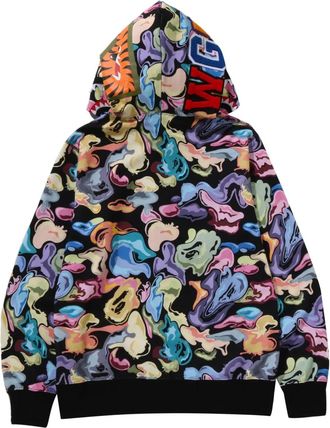 A Bathing Ape hoodie zippé à capuche - Noir