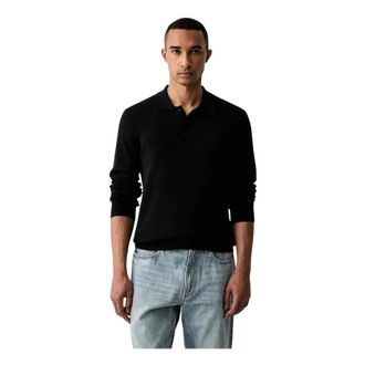 Trussardi Klassischer Pullover - - Tops - Herren - Blau - M