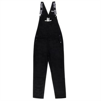 Ripndip Samt-Overall mit Verstellbaren Tr&auml;gern - - Jumpsuits & Playsuits - Herren - Schwarzk - W28