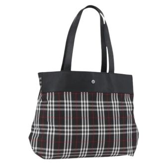 Burberry Pre-owned Vintage Nylon Tote Bag - - Pre-owned - Damen - Schwarzk - ONE SIZE