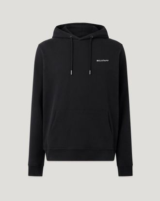 Belstaff Sweat &Agrave; Capuche Border Pour Homme Cotton Fleece Noir 2xl