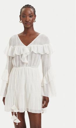 Guess Coctailkleid W6GK72 W1992 Creme Regular Fit