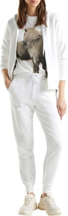 Benetton Damen 3j68df010 Hose, Optisches Weiß 101, L