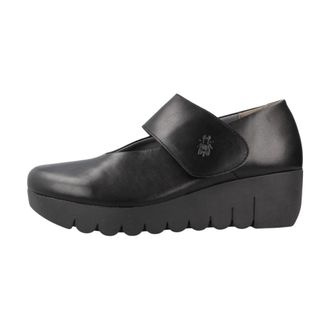FLY London Vari Wedge - - Shoes - Damen - Schwarzk - 39 EU