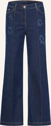 Sportalm Flared Jeans Mit Schmucksteinen blau