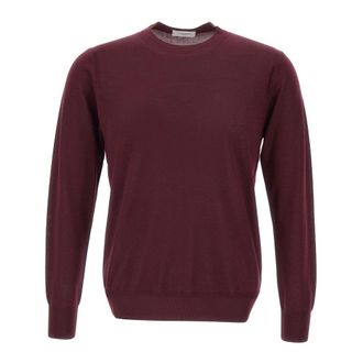 Paolo Pecora 16 Gauge Wollpullover - - Knitwear - Herren - Lila - XL