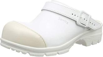 Sanita San-Duty Open-OB, Sabots mixte adulte - Blanc (White 1), 44