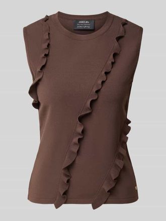 Marc Cain Regular Fit Top aus Viskose-Mix