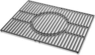 Weber Grillroste f&uuml;r Genesis 300 Serie/aus Gusseisen, Gourmet BBQ System, speichert Hitze, sorgt f&uuml;r kr&auml;ftige Grillmuster - Schwarz (8848)