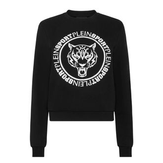 Plein Sport Femme, Sweatshirts et sweats &agrave; capuche, Noir, Taille: 38 FR SweaT-shirt