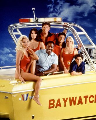 Generic Baywatch (TV) Pamela Anderson, Alexandra Paul, David Hasselhoff, Greg Alan-Williams, David Charvet, Nicole Eggert, Brandon Call 25,4 x 20,3 cm Foto