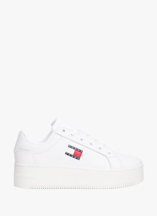 Tommy Hilfiger Baskets basses en cuir m&eacute;lang&eacute;