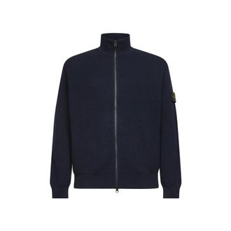 Stone Island Homme, Sweatshirts et sweats &agrave; capuche, Bleu, Taille: XL Stone Island Sweaters Blue