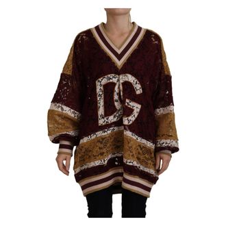 Dolce & Gabbana Femme, Pulls, Multicolore, Taille: 36 FR Pullover Sweater