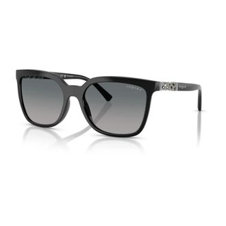 Vogue Eyewear Quadratische polarisierte Sonnenbrille Grau/Blau Verlauf - - Accessories - Damen - Schwarzk - 56 MM