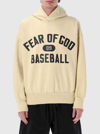 Fear of God Sweatshirt Homme couleur Jaune Cr&egrave;me