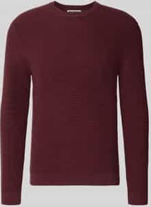 Review Regular Fit Strickpullover aus reiner Baumwolle