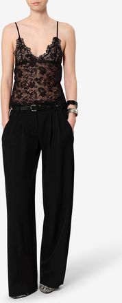 Isabel Marant Bracelet Liu - Femme - Noir Et Argent&eacute; - Taillet2 - Isabel Marant
