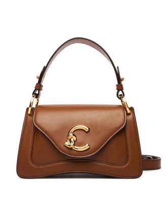 Coccinelle Handtasche SSK Coccinelle C-ME Calf E1 SSK 18 04 01 Braun