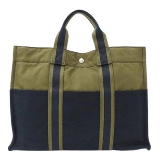 Herm&egrave;s Pre-owned Vintage Tote Bag - - Pre-owned - Damen - Gr&uuml;n - ONE SIZE