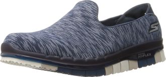 Skechers Damen Go Flex-14015 Walking-Schuh, Marineblau, 36 EU