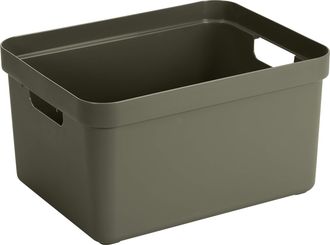 SUNWARE Sigma Home Aufbewahrungsbox 32 Liter Farbe, dunkelgr&uuml;n, One Size