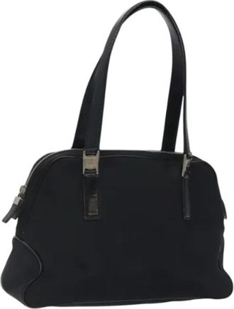 Ferragamo Pre-owned Nylon sacs-main - Femme - Pre-owned - Noir - Taille: ONE Size