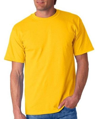 Gildan T-shirt - Homme - Or - Doré - XL