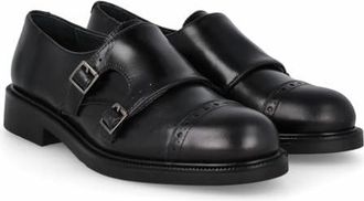 Lince Lince Blucher avec boucles et &eacute;lastique confortable | Semelle en caoutchouc | Semelle int&eacute;rieure en gel | I51205 | Fabriqu&eacute; en Espagne, Cuir de scie n