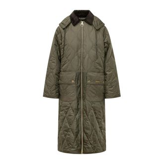 Barbour Veste matelass&eacute;e Osbourne - Femme - Vestes - Vert - Taille: 38 FR