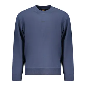 HUGO BOSS Homme, Sweatshirts et sweats &agrave; capuche, Bleu, Taille: L WeSmallcrew SweaT-shirt
