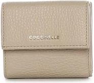 Coccinelle Femme, Accessoires, Beige, Taille: ONE Size Metallic Small Wallet