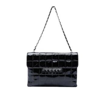 Chanel Pre-owned Quilted Patent Leather Shoulder Bag - - Pre-owned - Damen - Schwarzk - ONE SIZE