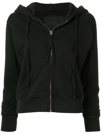 Nili Lotan sweat zipp&eacute; &agrave; capuche - Noir