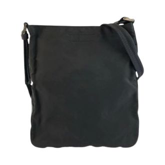 Prada Pre-owned Sac bandouli&egrave;re en nylon Tessuto - Femme - Pre-owned - Noir - Taille: ONE Size