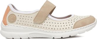 Rieker Halbschuhe Rieker CEO-L32B5-81 Creme