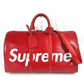 Louis Vuitton Sac Boston Pre-owned - Homme - Pre-owned - Rouge - Taille: ONE Size