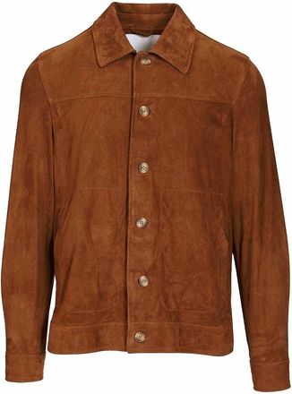 Blusotto Blouson En Cuir - Marron