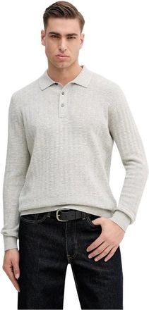 Barbour Homme, Pulls, Gris, Taille: S Polo en maille Smeaton