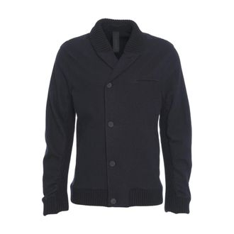 Transit Par-Such Homme, Vestes, Bleu, Taille: L Gilet &agrave; col ch&acirc;le