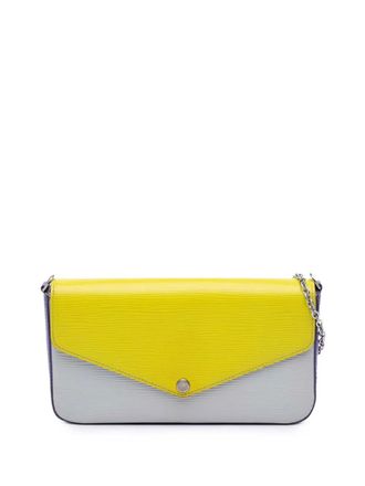 Louis Vuitton 2016 Epi Tricolor Pochette Felicie Umhängetasche - Mehrfarbig