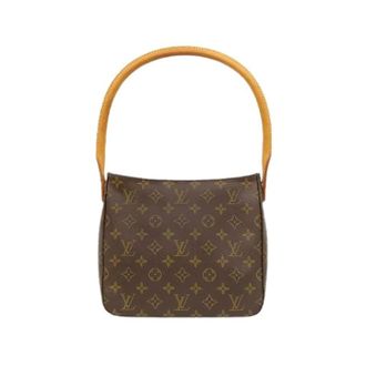 Louis Vuitton Sac bandouli&egrave;re Looping MM Pre-owned - Femme - Pre-owned - Brun - Taille: ONE Size