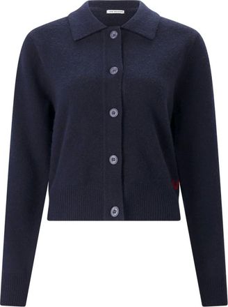 True Religion Femme, Pulls, Bleu, Taille: 40 FR Gilet en maille fine