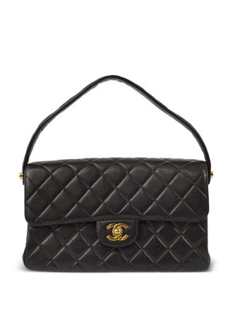 Chanel sac à main Double Sided (1997) - Noir