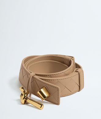 Bottega Veneta Ceinture Andiamo - Beige - Femme - 70